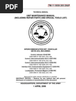 AN/VIC-3 Intercom System | PDF | Headphones | Radio