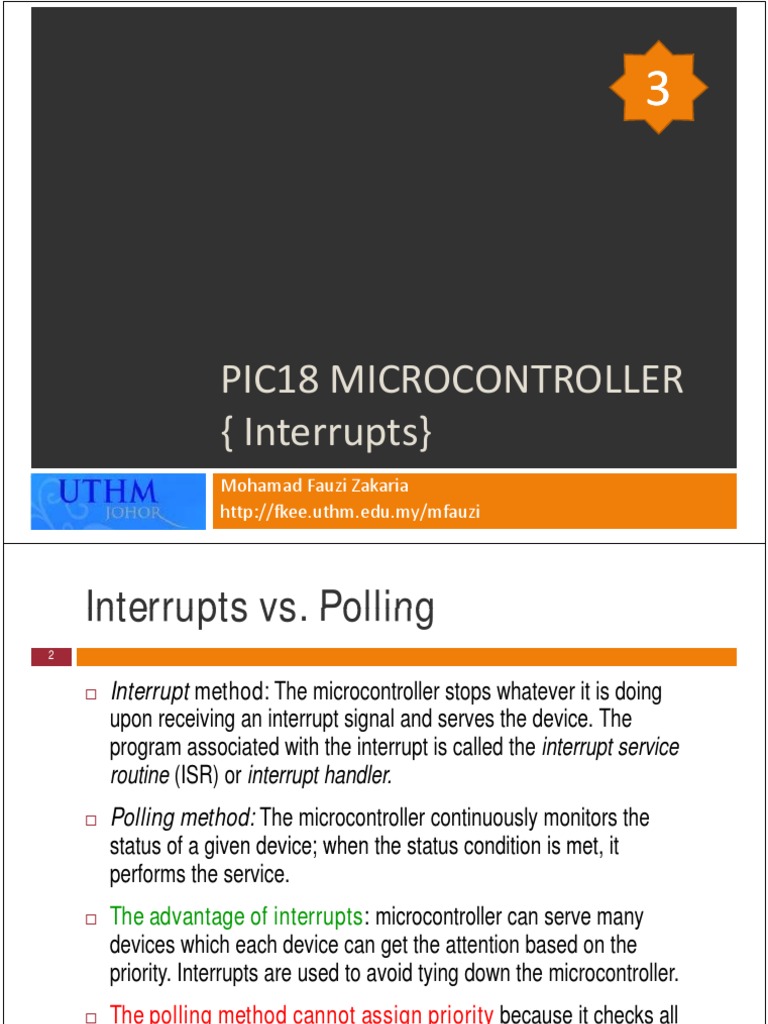 Pic18 Interrupt Download Free Pdf Microcontroller Digital Technology 