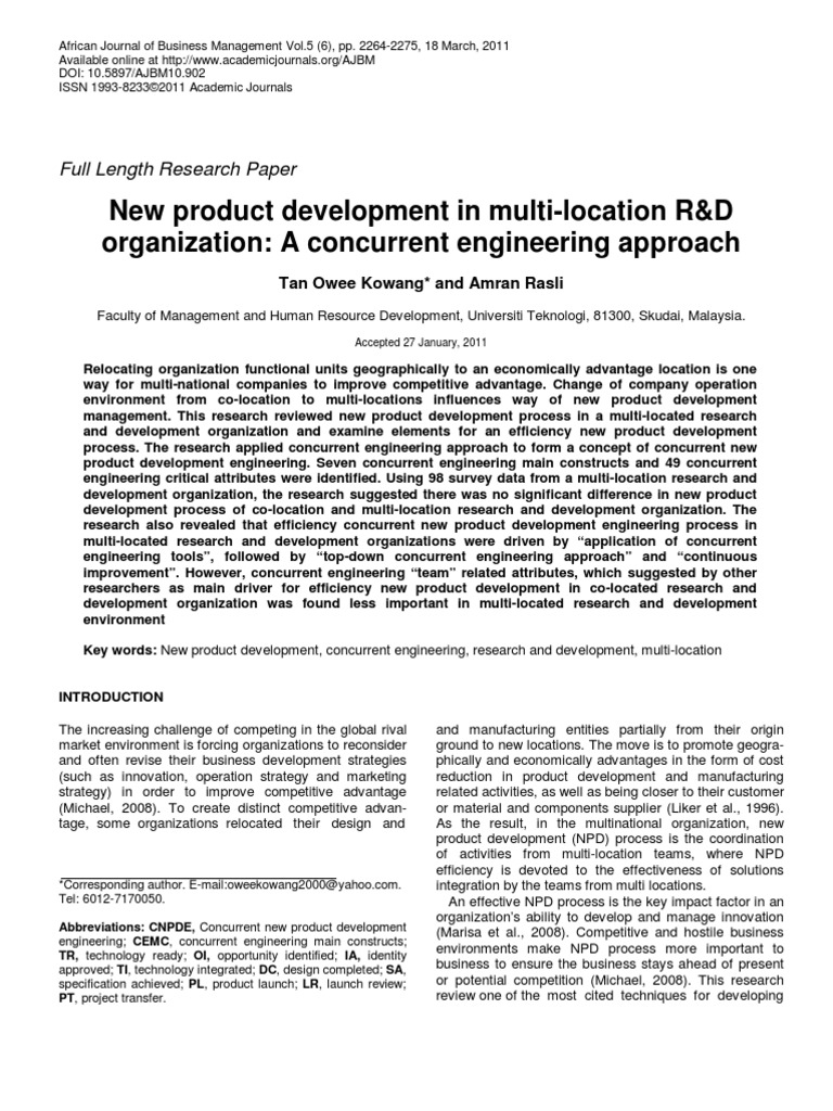 New Product Development Process | PDF | New Product Development ...