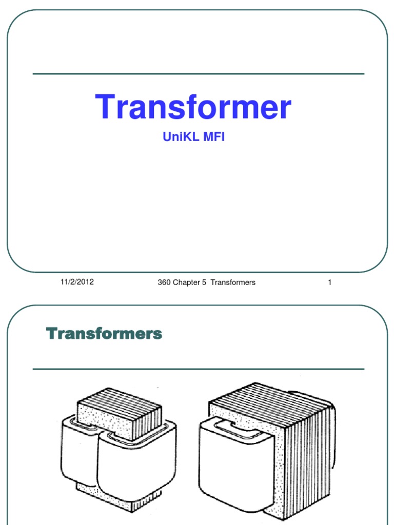 Single Phase Transformer | PDF | Transformer | Manufactured Goods