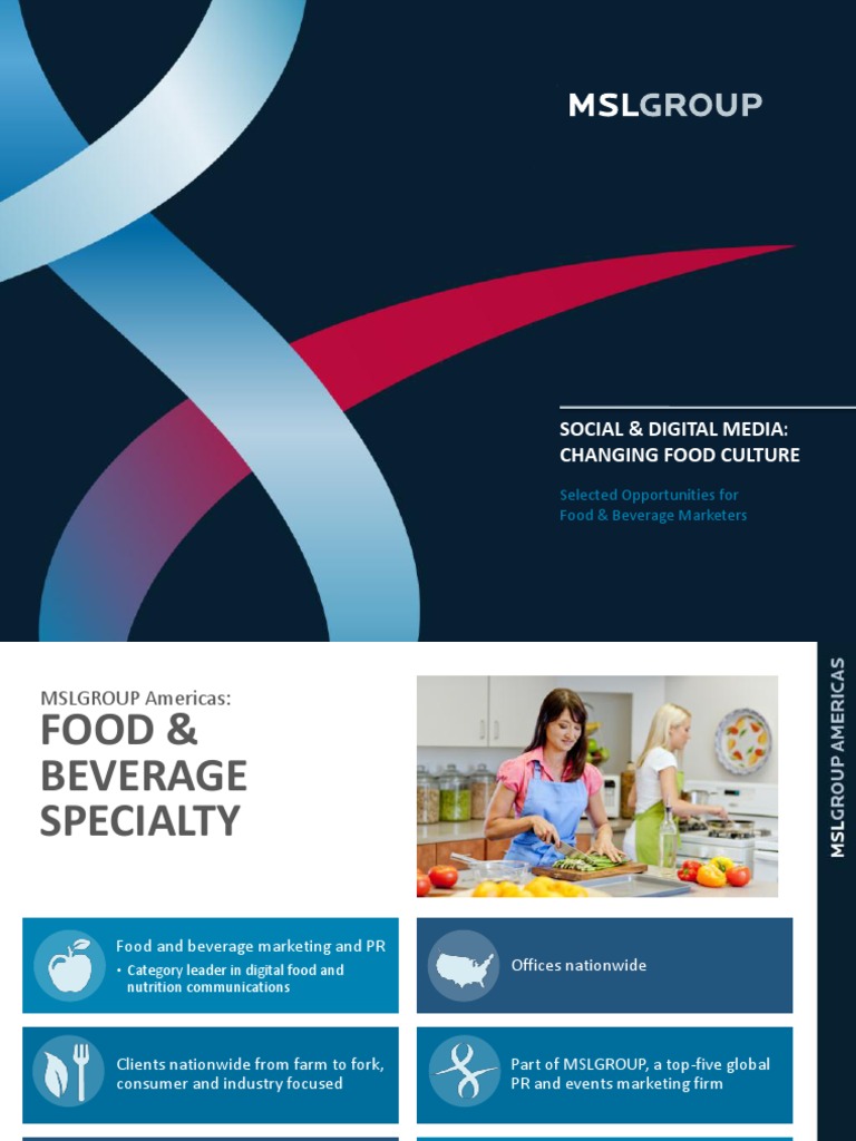 Social & Digital Media Changing Food Culture | PDF | Social Media ...