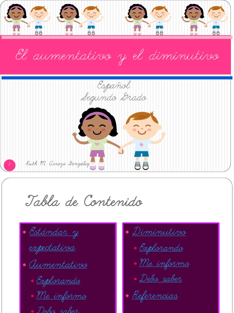 Diminutivos y Aumentativos | PDF