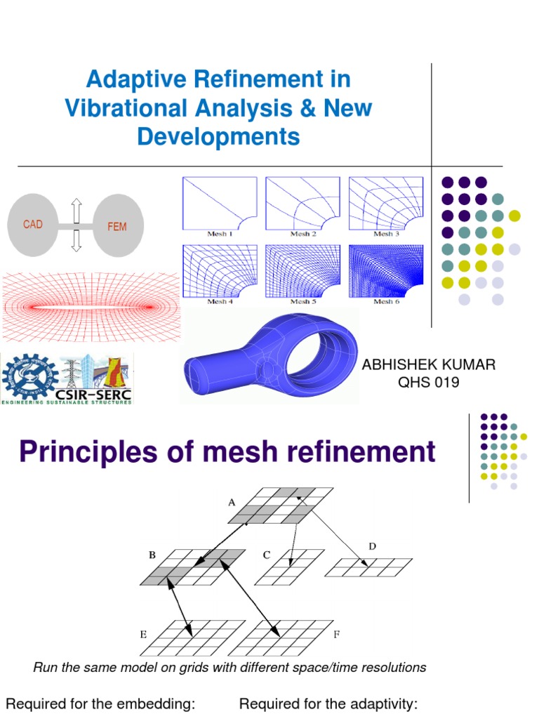 Adaptive Refinement in Vibrational Analysis and Isogemetric Analysis | PDF | Finite Element ...
