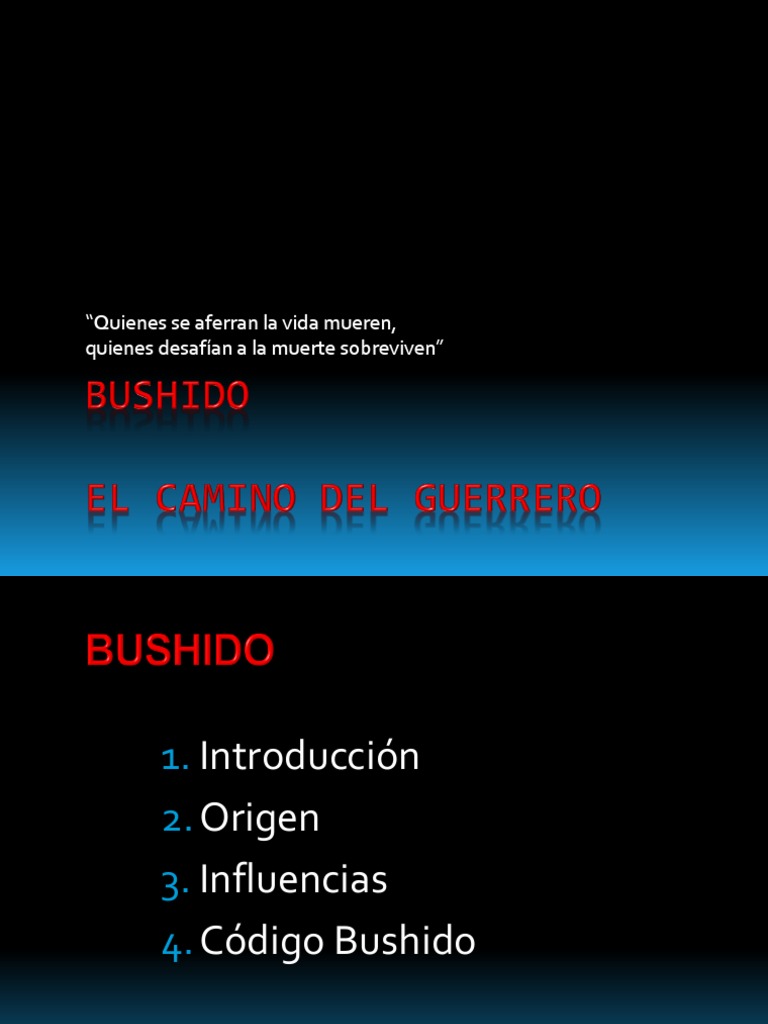 Codigo Bushido | PDF | Bushido | Samurai