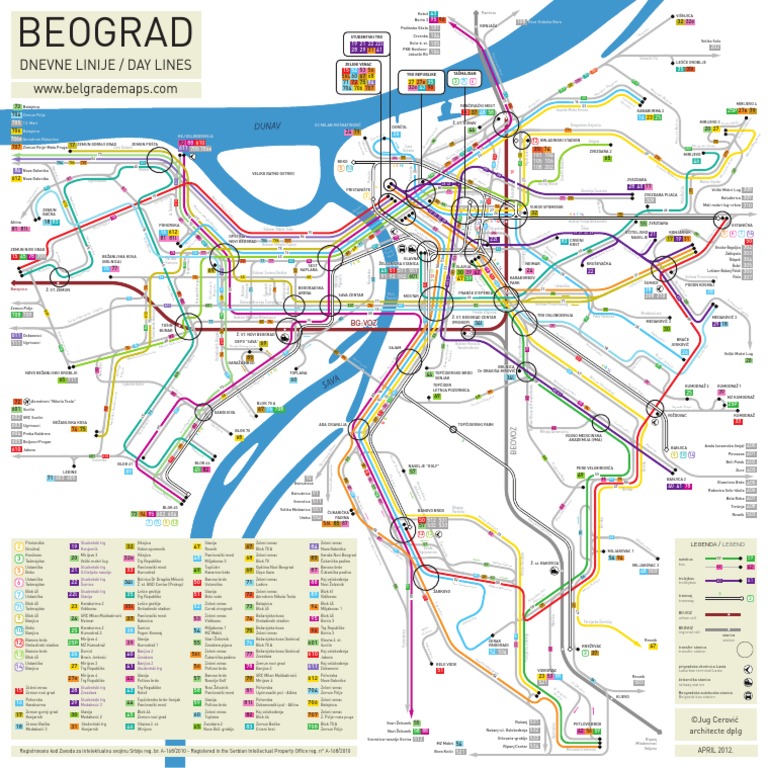 Beograd Dnevne Linije