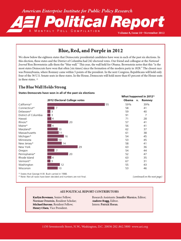 2012 Election Analysis: Voting Trends | PDF | Democratic Party (United ...