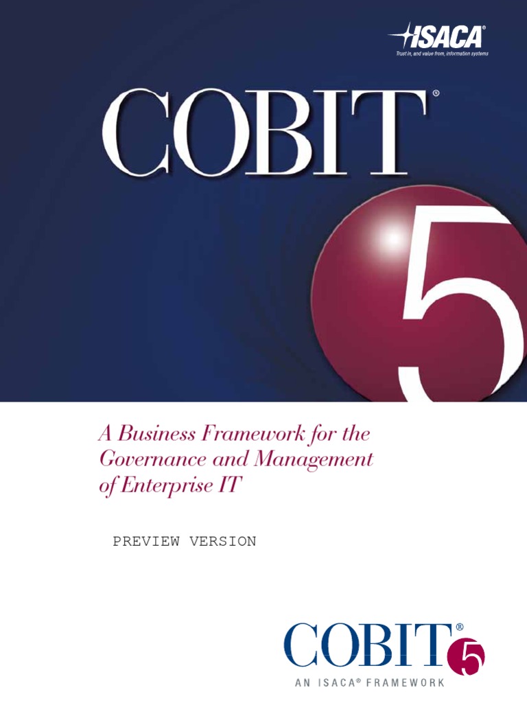 Cobit 5 Introduction Cobit Governance
