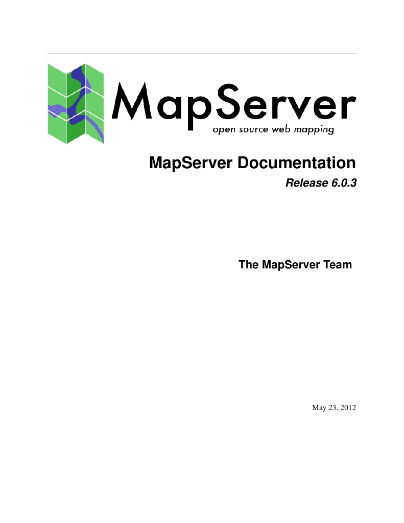 MapServer PDF | PDF | Web Server | Internet & Web