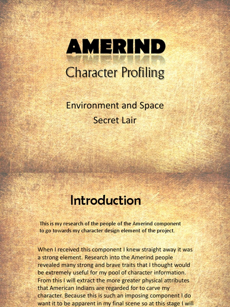 Amerind Character Design Insights | PDF | Battle Of The Little Bighorn ...