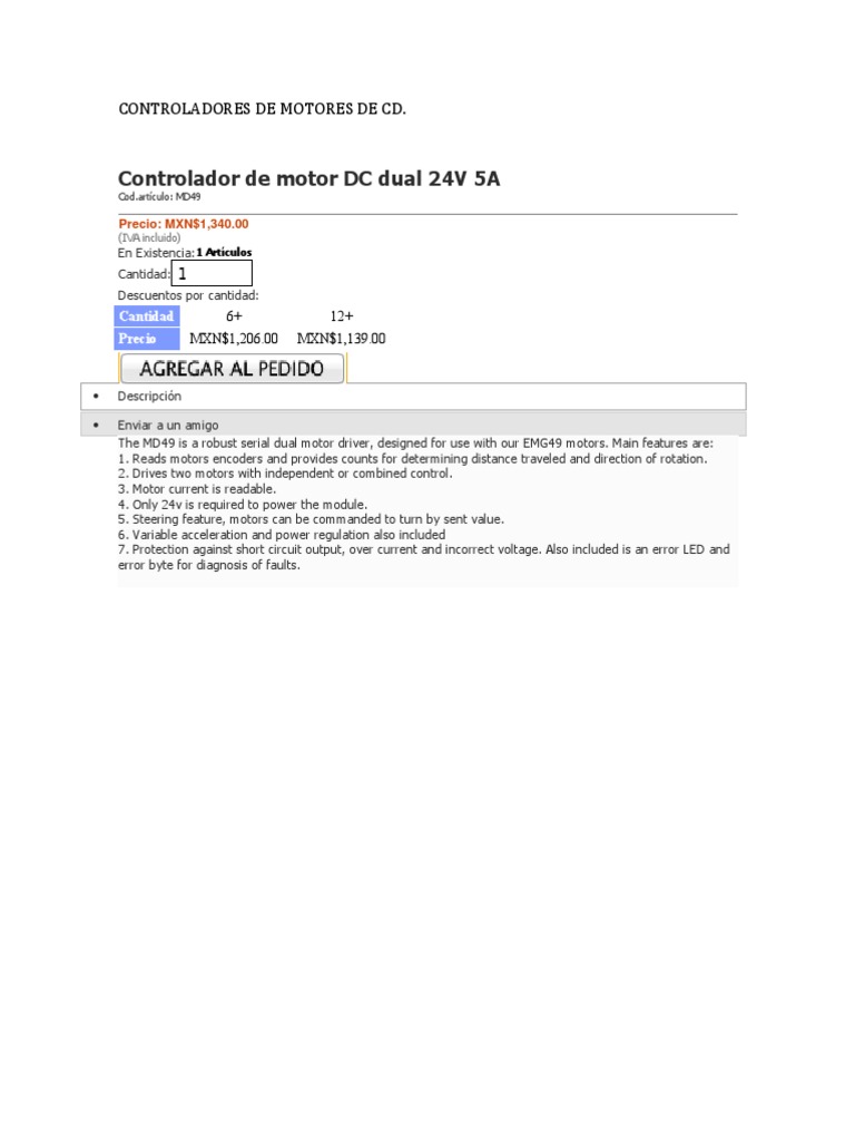 Controladores de Motores de CD | PDF | Usb | Microsoft Windows