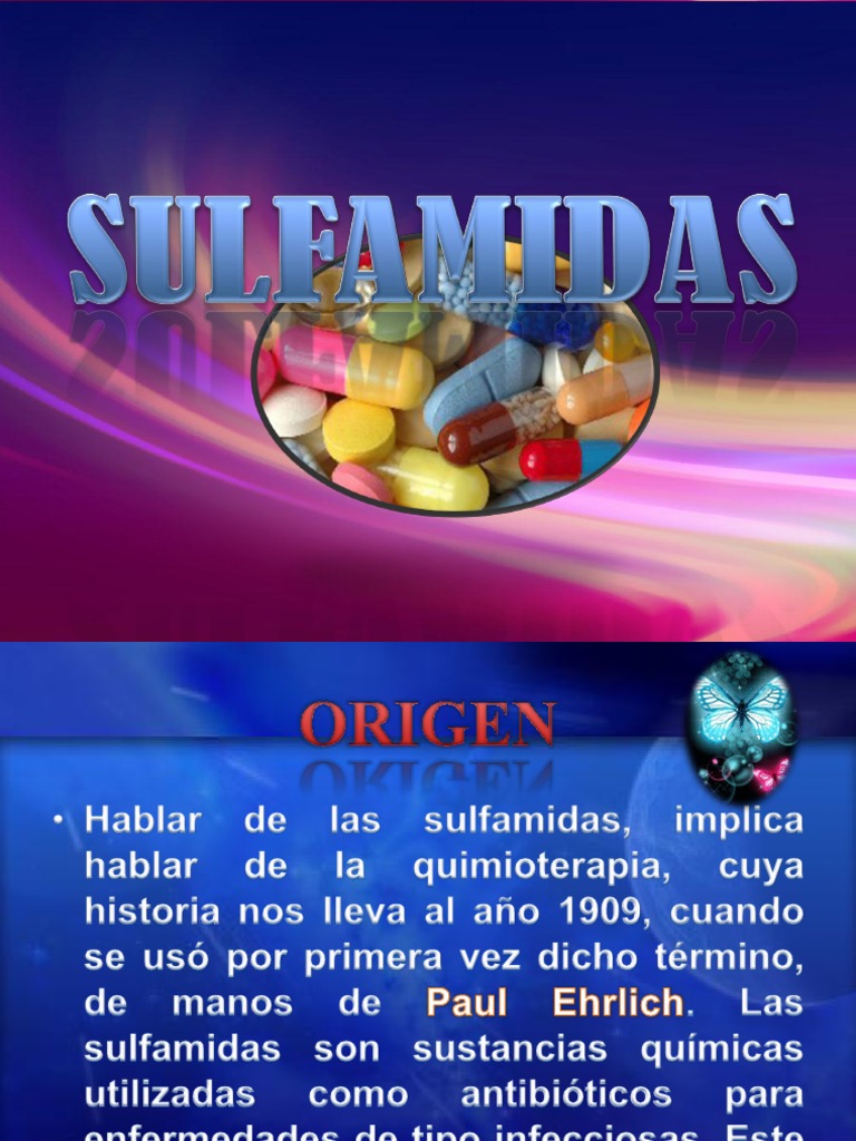 Sulfamidas Presentacion | PDF