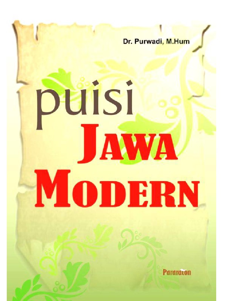2010-Puisi Jawa Modern | PDF