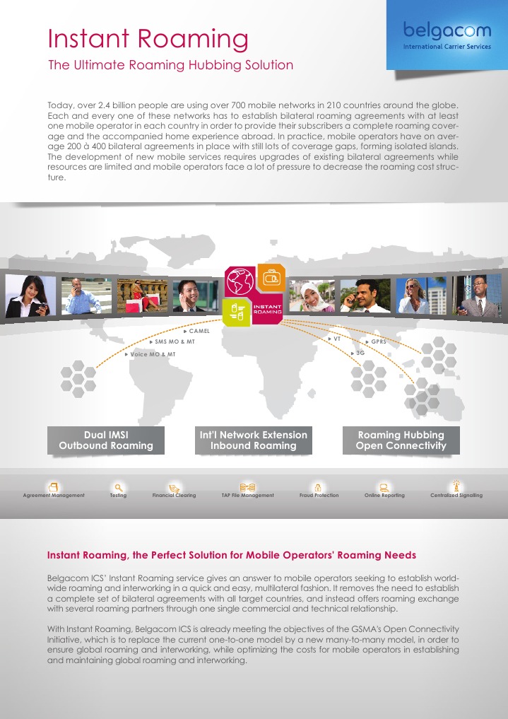 Instant Roaming Datasheet Web PDF | PDF | Roaming | Short Message Service