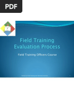PNP Field Training Program Overview | PDF | Police | Officer (Armed Forces)
