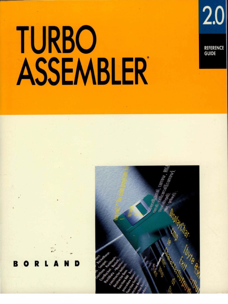 Turbo Assembler 2.0 Reference Guide 1990 | PDF | Pointer (Computer Programming) | Subroutine