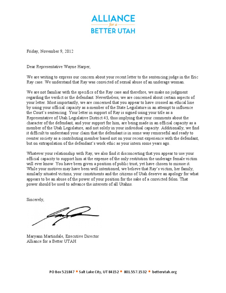Harper Letter | PDF