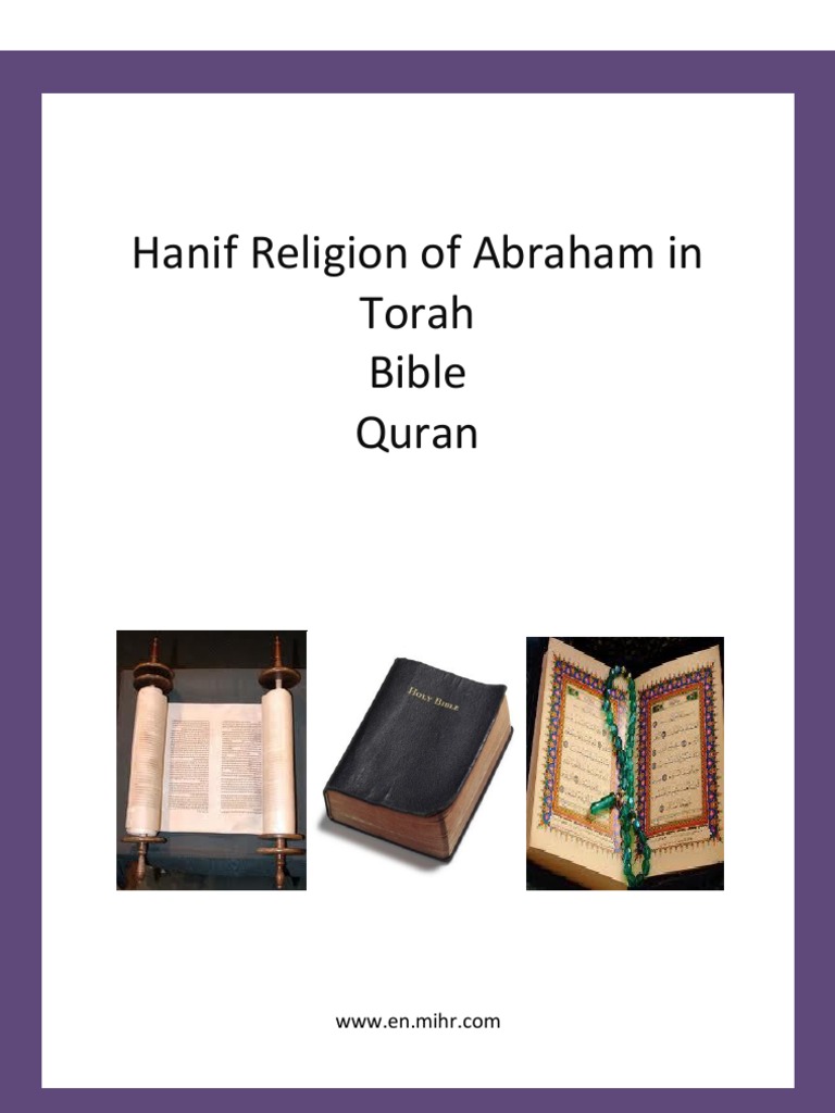 Hanif Religion of Abraham in Torah, Bible and Quran | PDF | John The ...