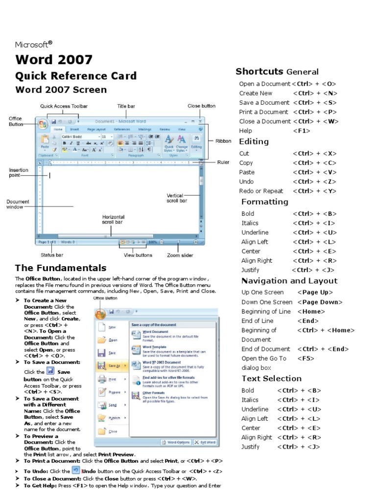 Word 2007 | PDF | Paragraph | Page Layout