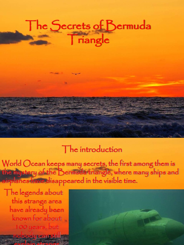 The Secrets of Bermuda Triangle | PDF | Oceans | Ships