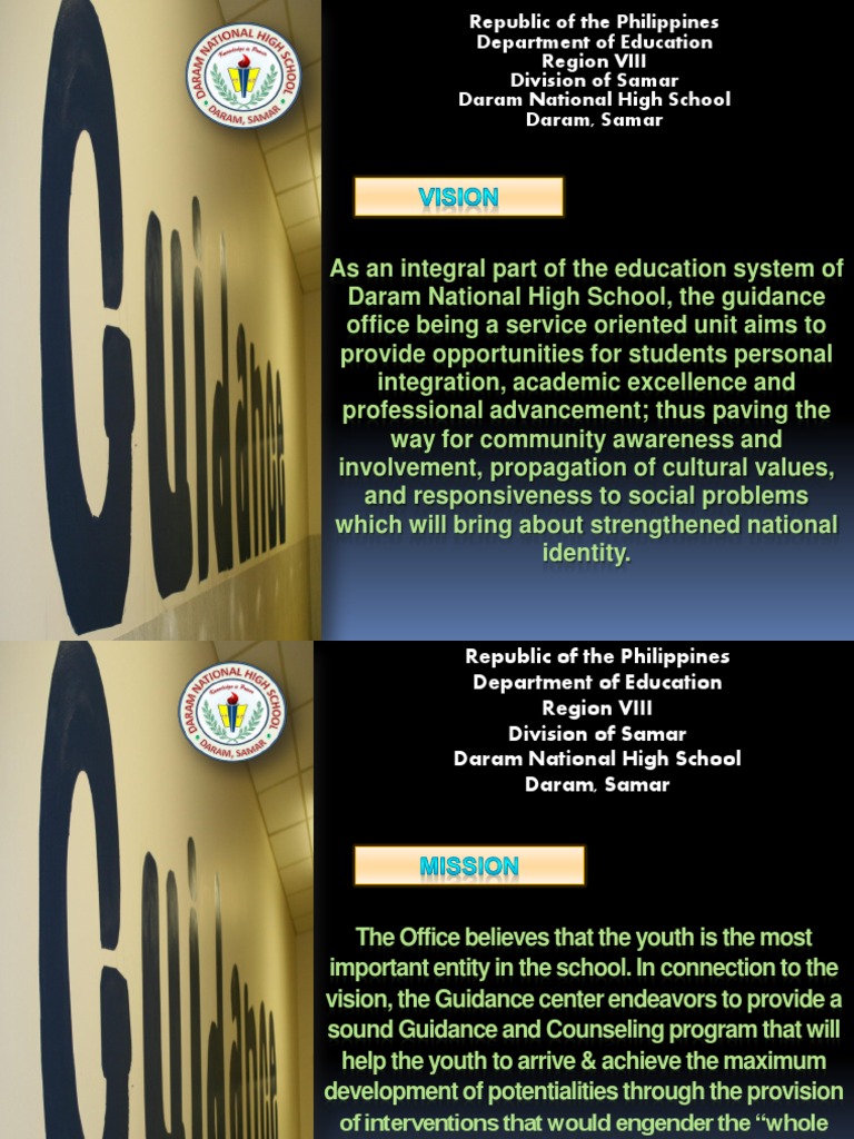 Guidance Mission of Daram High School | PDF | High Schools | School ...