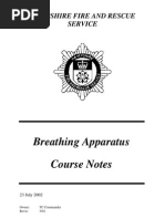 SCBA Cylinder Calculation | PDF | Breathing | Occupational Safety And ...