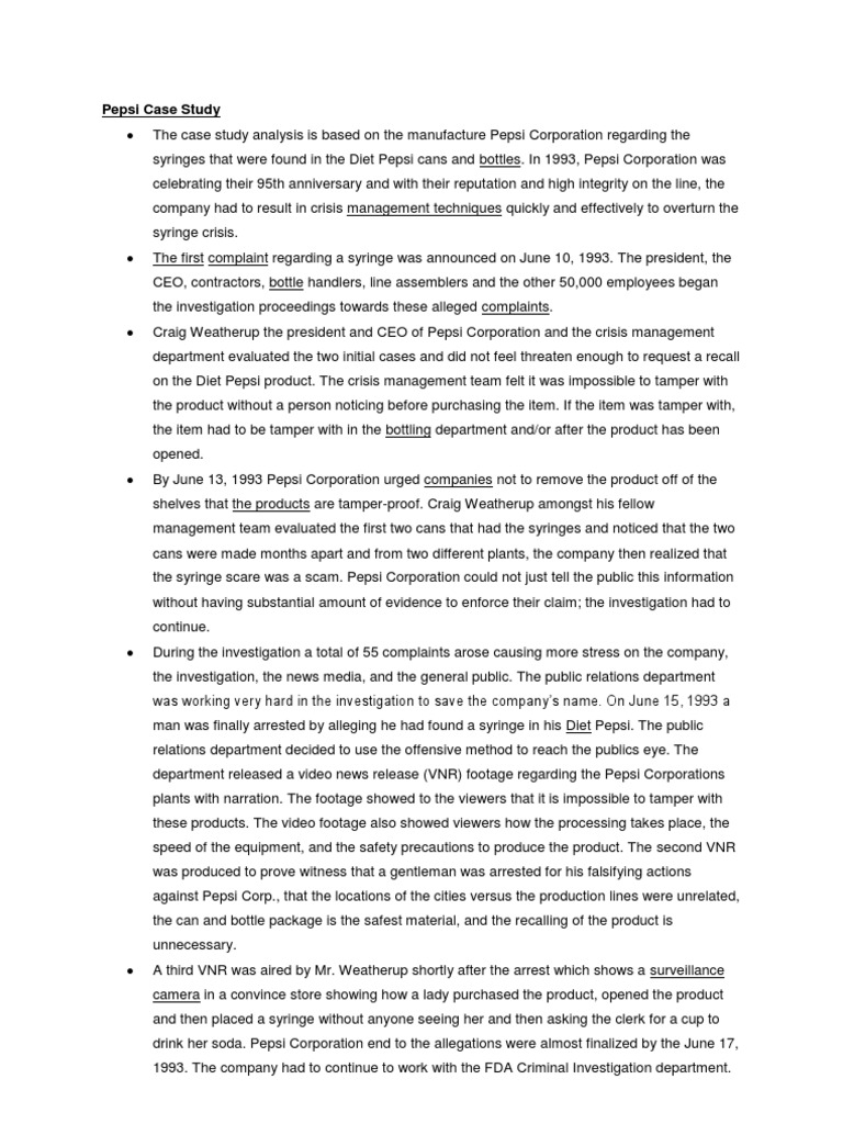 Crisis Communication - Case Studies | PDF | Crisis Management | Toyota