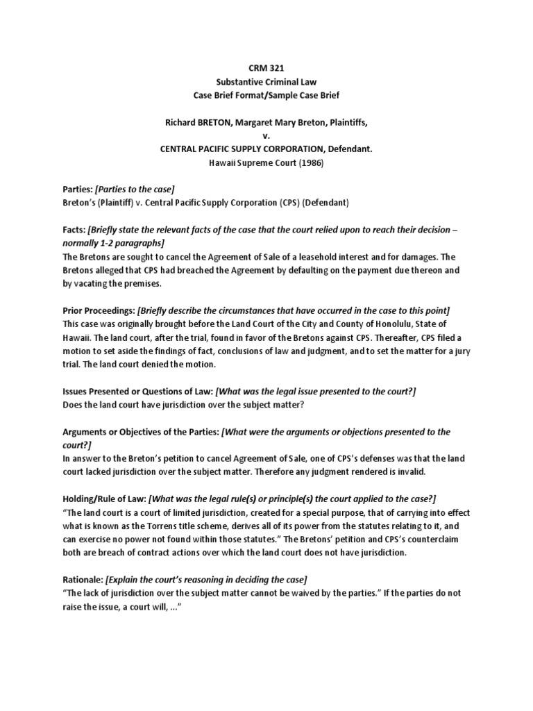 Supreme Court Case Brief | atelier-yuwa.ciao.jp