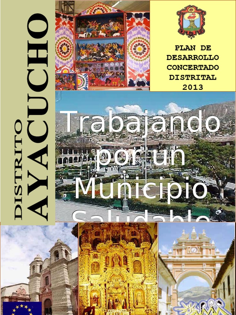 Plan Desarrollo Concertado Ayacucho 2013 Actualizado 140409 | PDF | Lima | Agricultura