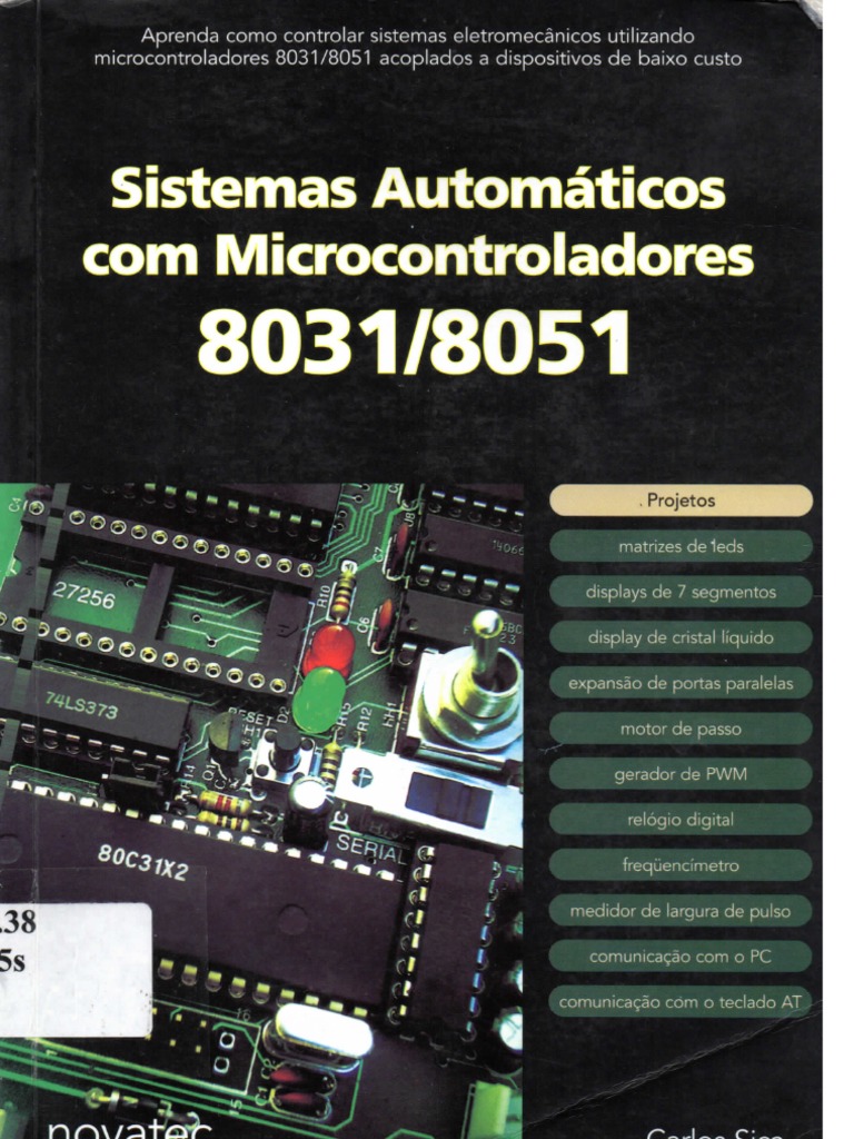 Sistemas Automáticos Com Microcontroladores 8031-8051 | PDF