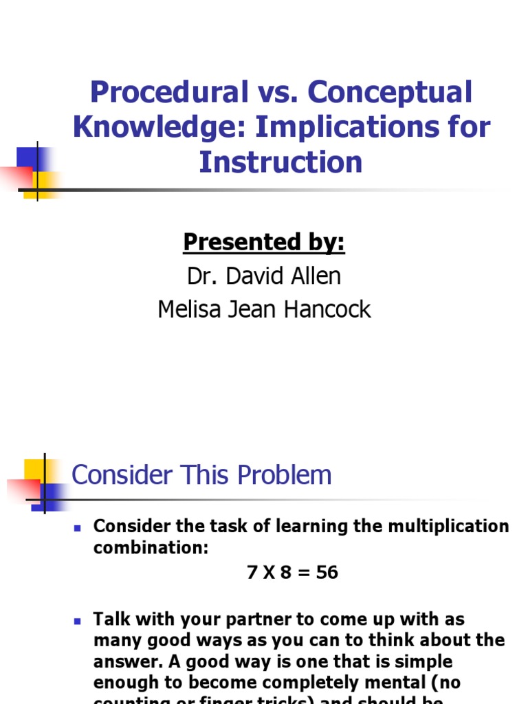 Procedural Vs Conceptual | PDF | Constructivism (Philosophy Of ... Procedural Vs Conceptual | PDF | Constructivism (Philosophy Of ...