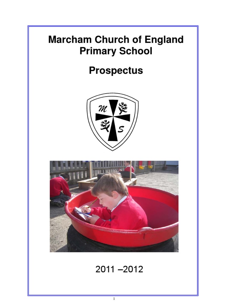 Marcham Primary School Prospectus 2011-12 | PDF | Schools | Special ...