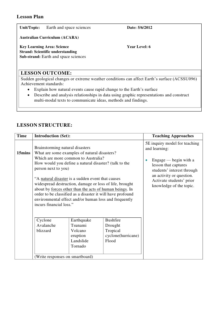 Earthquake Lesson Plan for Year 6 | PDF | Natural Disasters | Epistemology