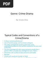 Crime Genre Conventions Explained | PDF