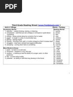 Fifth Grade Master Spelling Lists | PDF