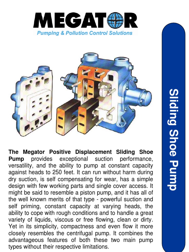 Sliding Shoe Pump - Single | Pump | Mechanical Engineering