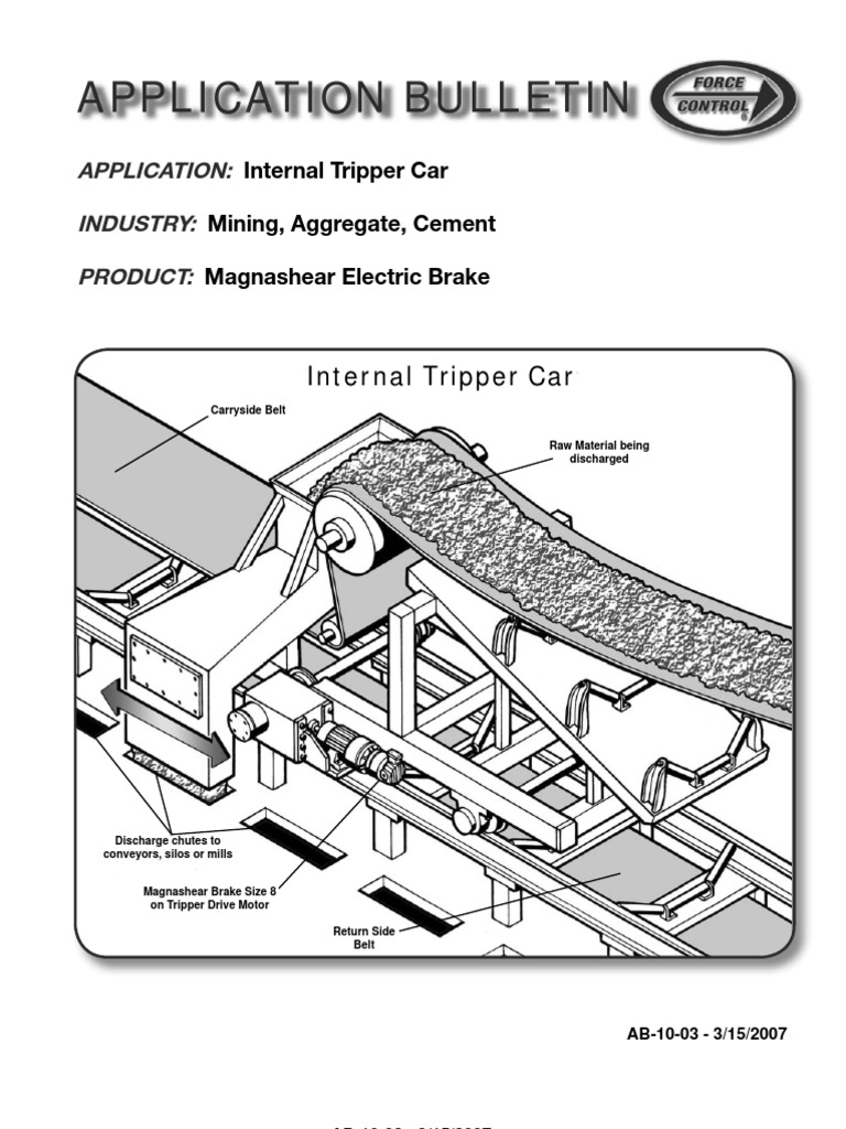AB-10-03 Internal Tripper Car | PDF | Belt (Mechanical) | Mining