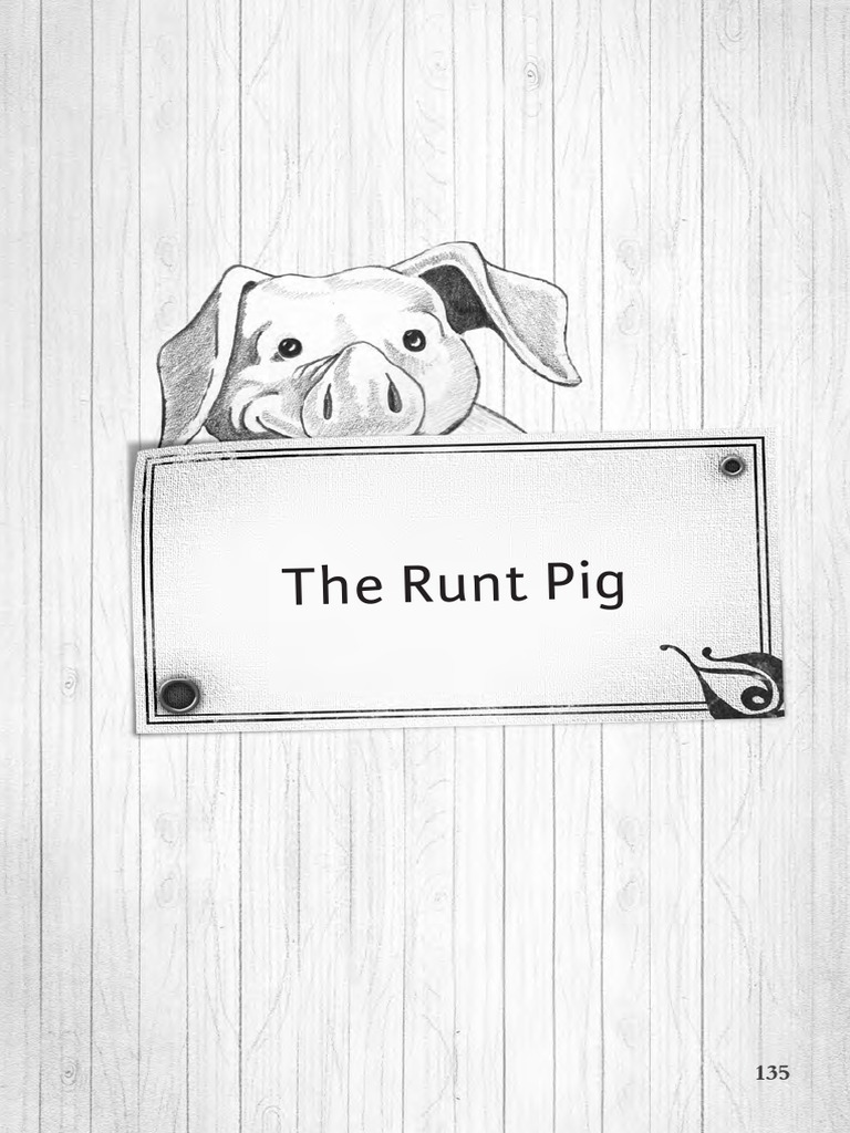 The Runt Pig | PDF
