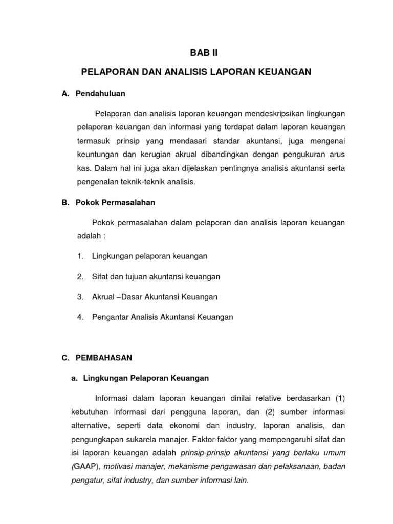 Bab II Informasi Alk | PDF | Bisnis | Teknologi & Rekayasa