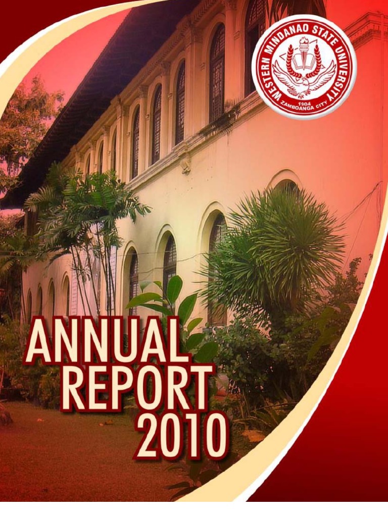 WMSU Annual Report 2010 | PDF | Bachelor's Degree | Academic Degree