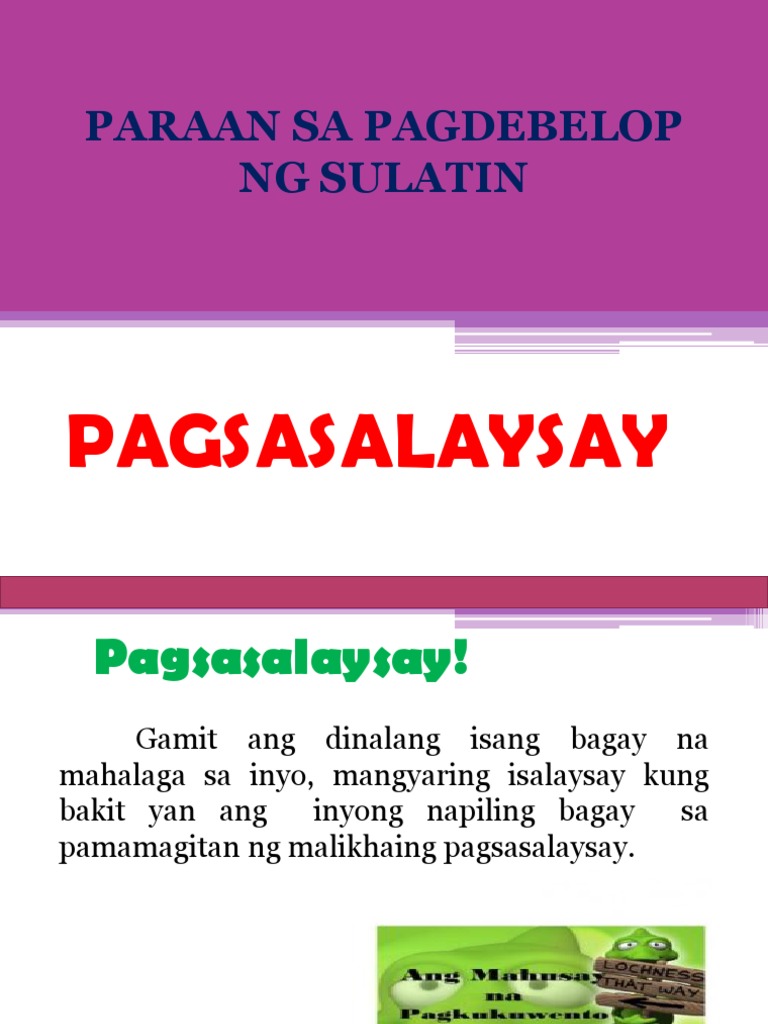 bsu-pagsasalaysay