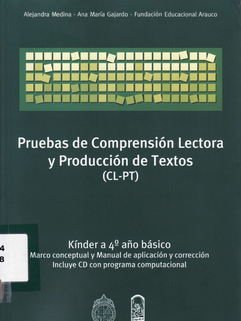 Prueba Comprension CLPT | PDF | Lectura (proceso) | Aprendizaje