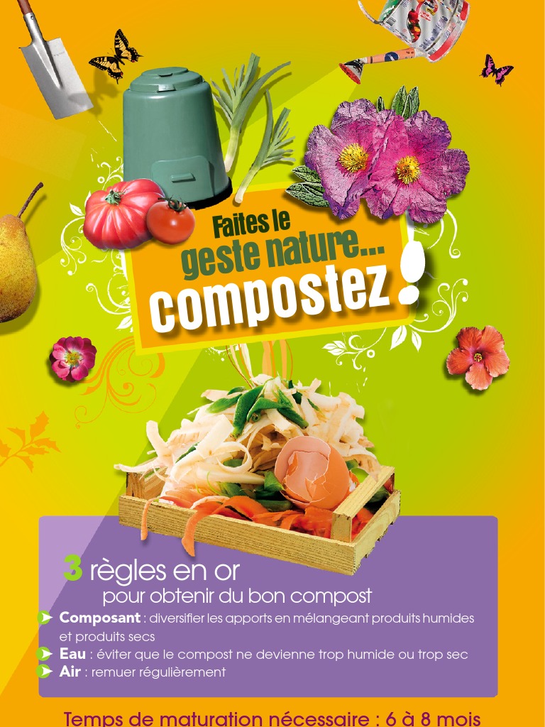 Campagne Compostage - Flyer A5 | PDF