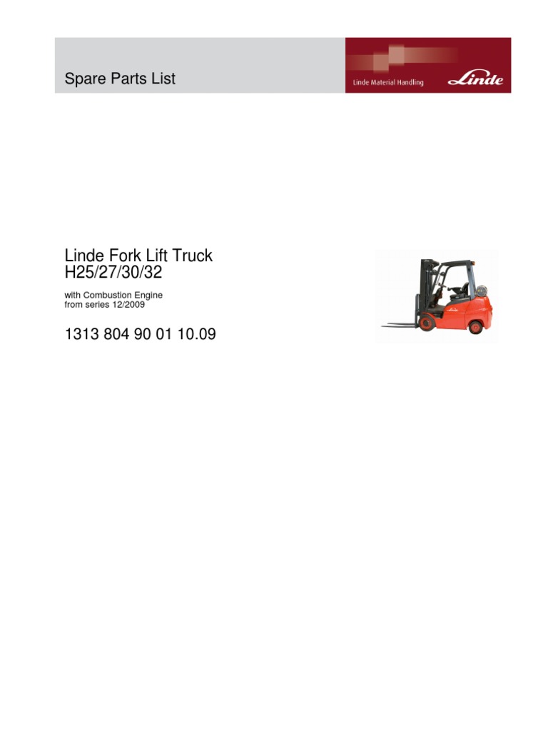 H25CT Manual+Linde | PDF | Engines | Steering