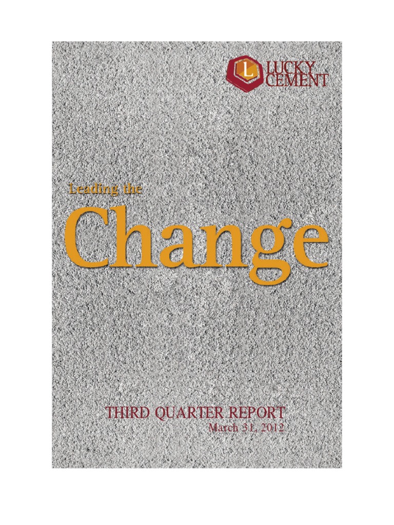 Third Quarter Report MAR 31 2012 | PDF | International Financial ...