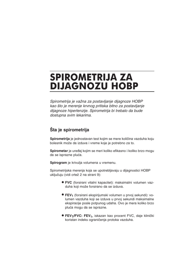 Spirometrija | PDF