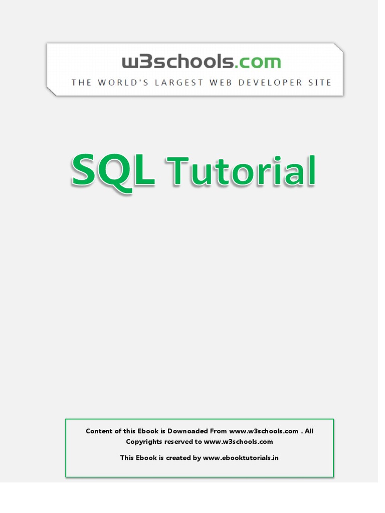 Mysql Drop Table If Exists W3schools I Decoration Ideas
