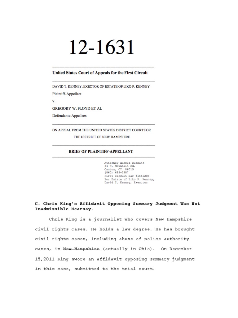 Judge Paul Barbadoro Hates Christopher King and KingCast So Much He ...