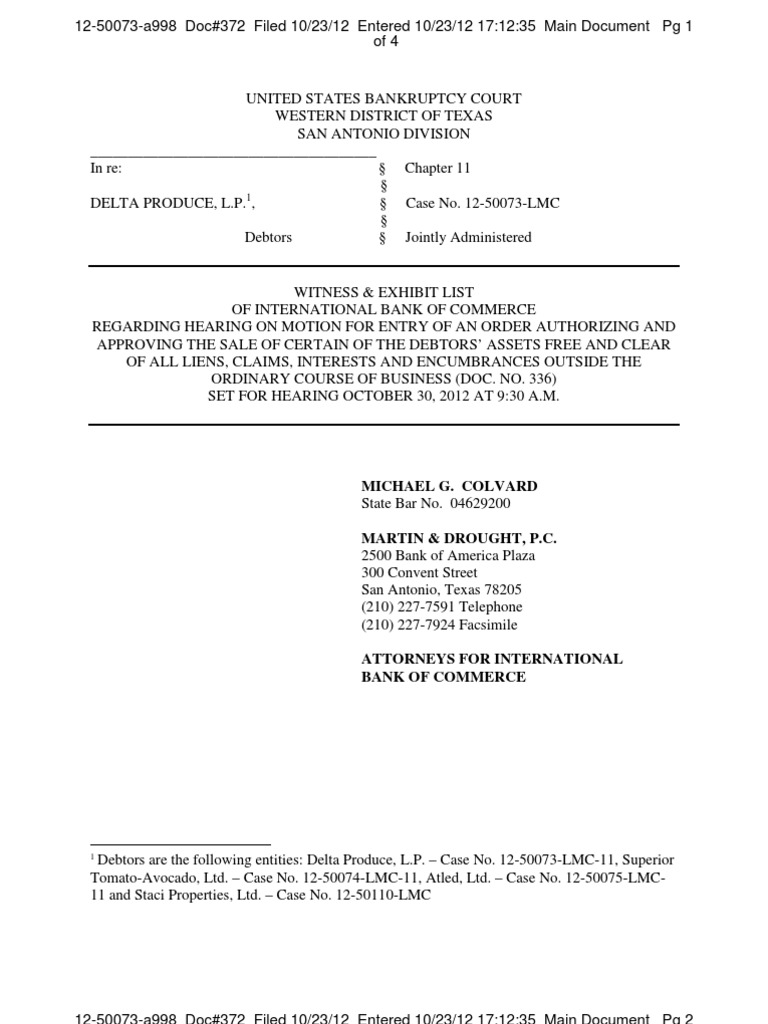 Michael G. Colvard | PDF | Promissory Note | Justice