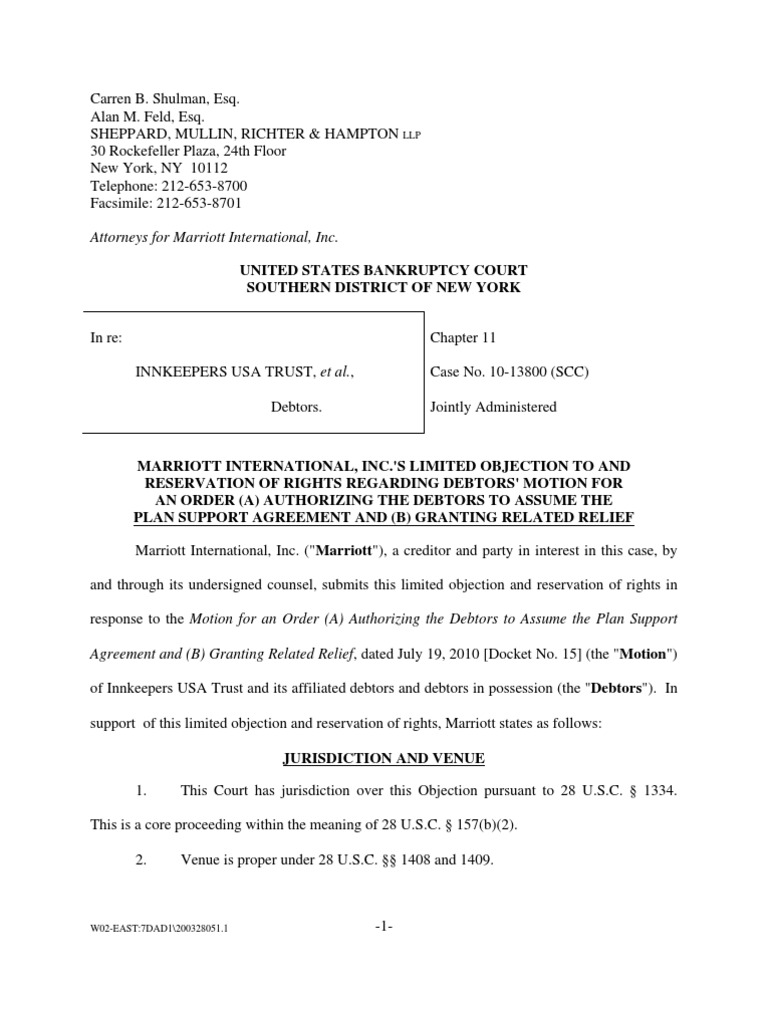 Attorneys For Marriott International, Inc | PDF | Franchising ...