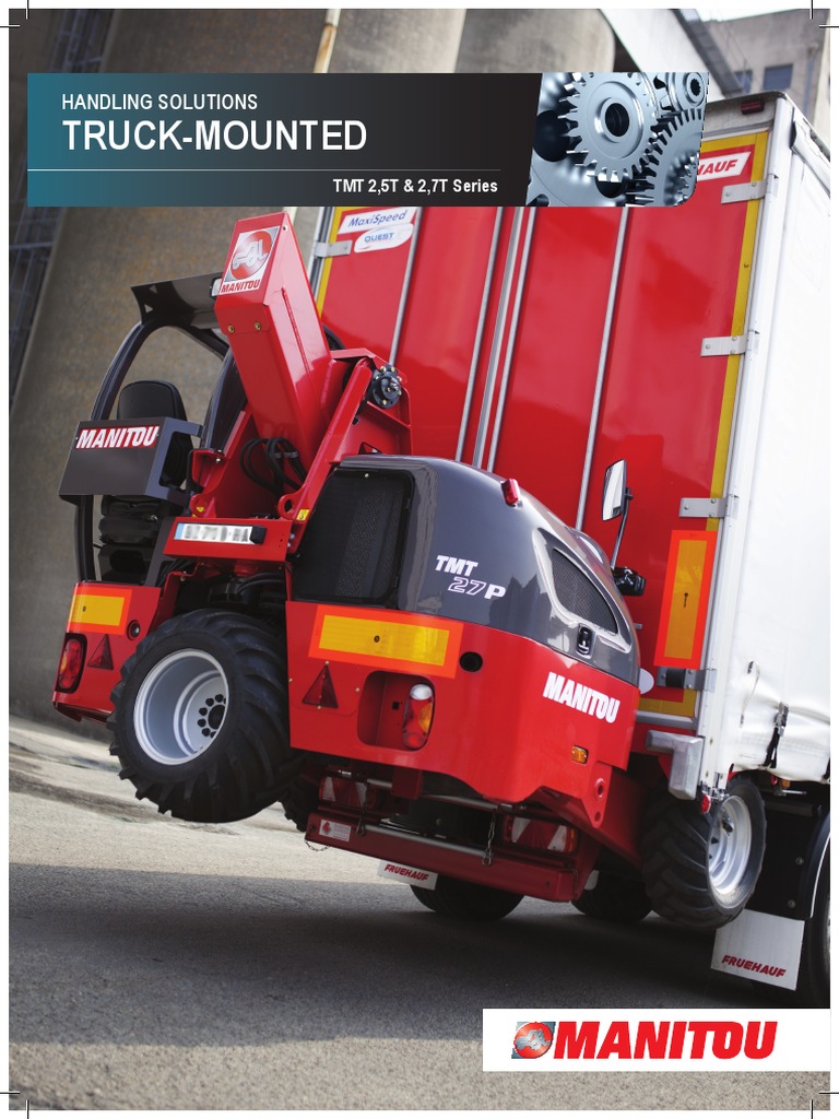 Manitou TMT (EN) | PDF | Truck | Forklift